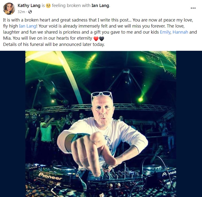 Imut id-DJ magħruf Ian Lang - TVMnews.mt