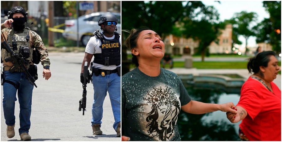 Texas: Police waited 40 minutes for a porter to turn up with the keys ...