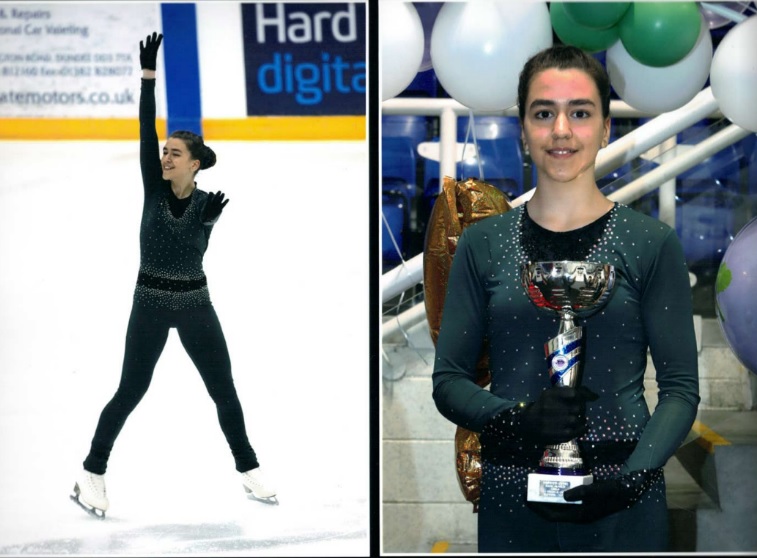 Tfajla ta' dixxendenza Maltija tirbaħ il-British Ice Skating National ...