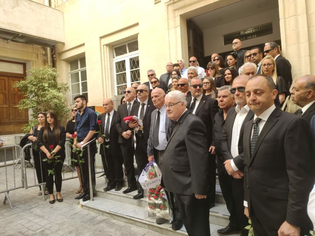 Watch: Last farewell given to Tony Zarb - TVMnews.mt