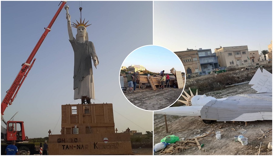 Ara: L-Istatwa tal-Libertà 'li se tinħaraq' f'Ta' Kerċem - TVMnews.mt