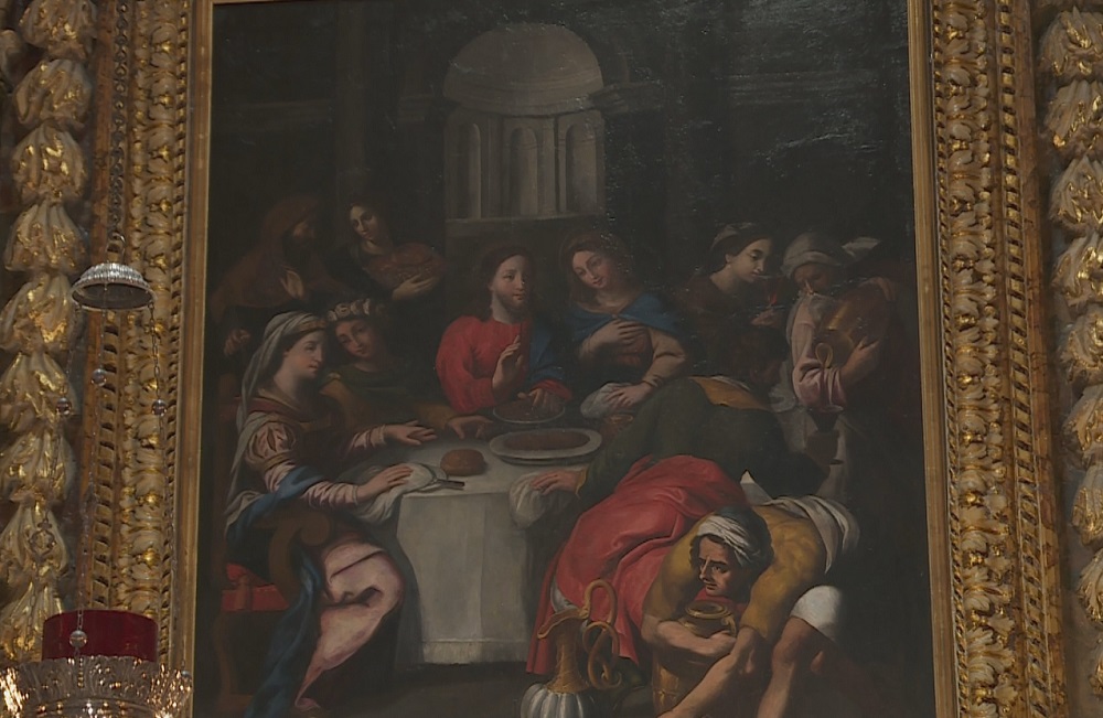 Restoration of titular painting at Our Lady of Charity Oratory exposed ...