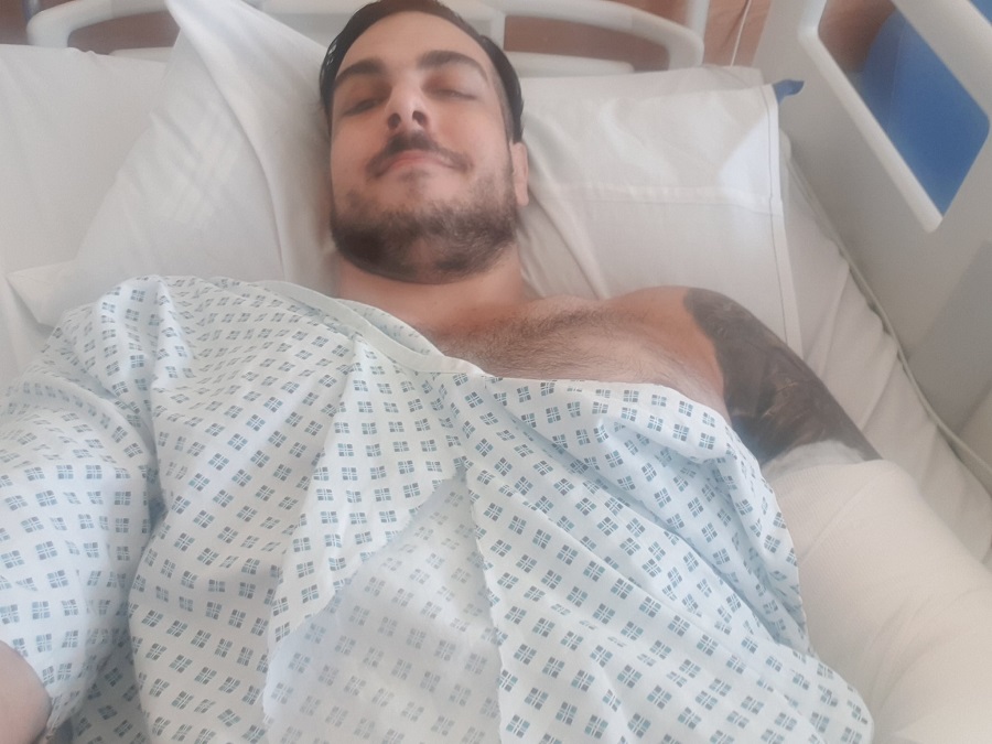 Operated successfully and they return home after nasty collision in ...