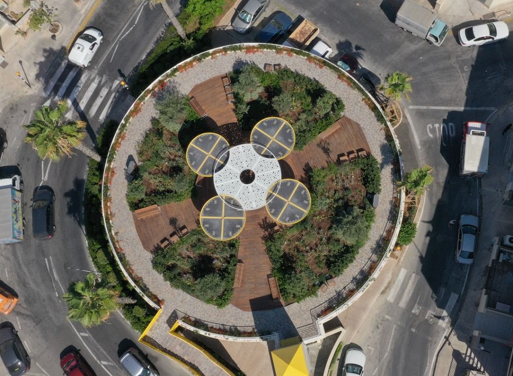 New garden inaugurated on Ħamrun parking area - TVMnews.mt