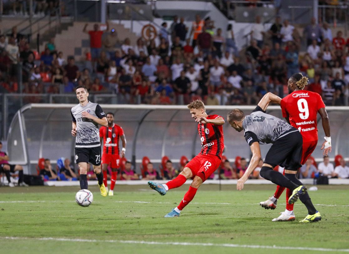 Watch: Serb arrested after throwing a flare in the direction of Hamrun ...