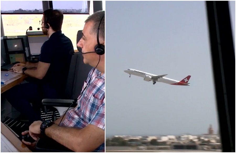 Air traffic control tower sees 300 planes daily - TVMnews.mt