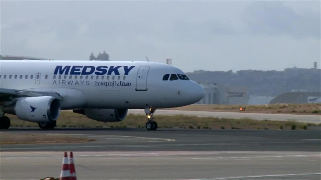 WATCH: First flight between Malta and Misurata in Libya by MedSky ...