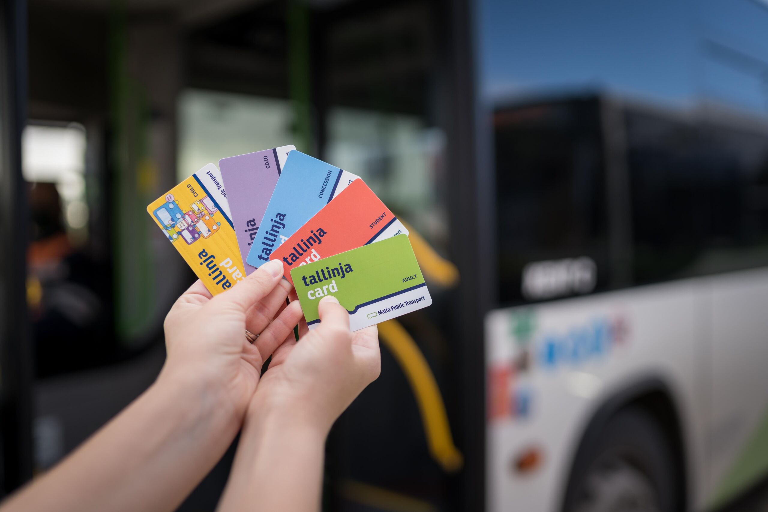 Żomm Tallinja Card fuqek biex tivvjaġġa b'xejn bit-trasport pubbliku ...