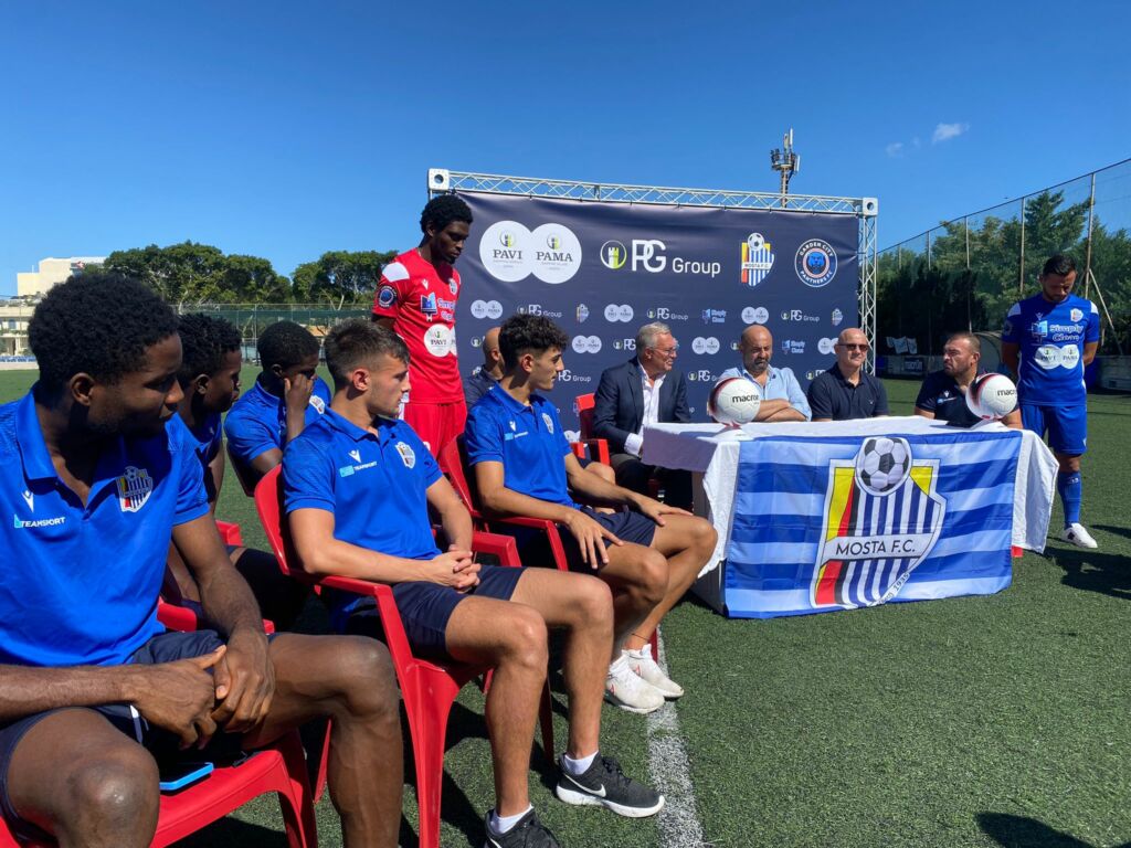 Mosta FC bi ftehim ta' kollaborazzjoni ma' Panthers FC u bil-PG Group ...