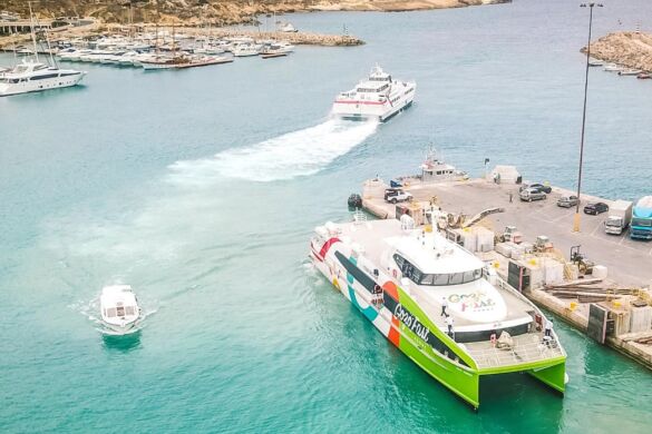 Over one million passengers used the fast ferry service between Malta ...