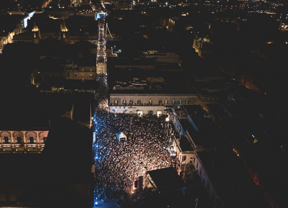 WATCH: Record 85,000 people entertained during Notte Bianca - TVMnews.mt