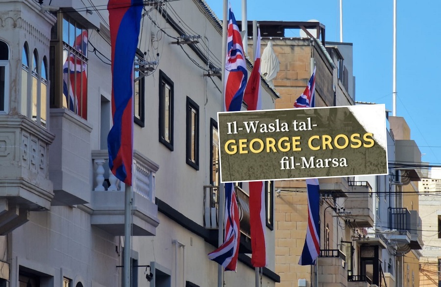 The George Cross arrives at Marsa tomorrow - TVMnews.mt