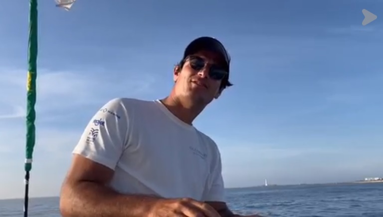 Christoph Podesta jitkellem ma' TVMSport abbord l-Elusive 2 hekk kif ...