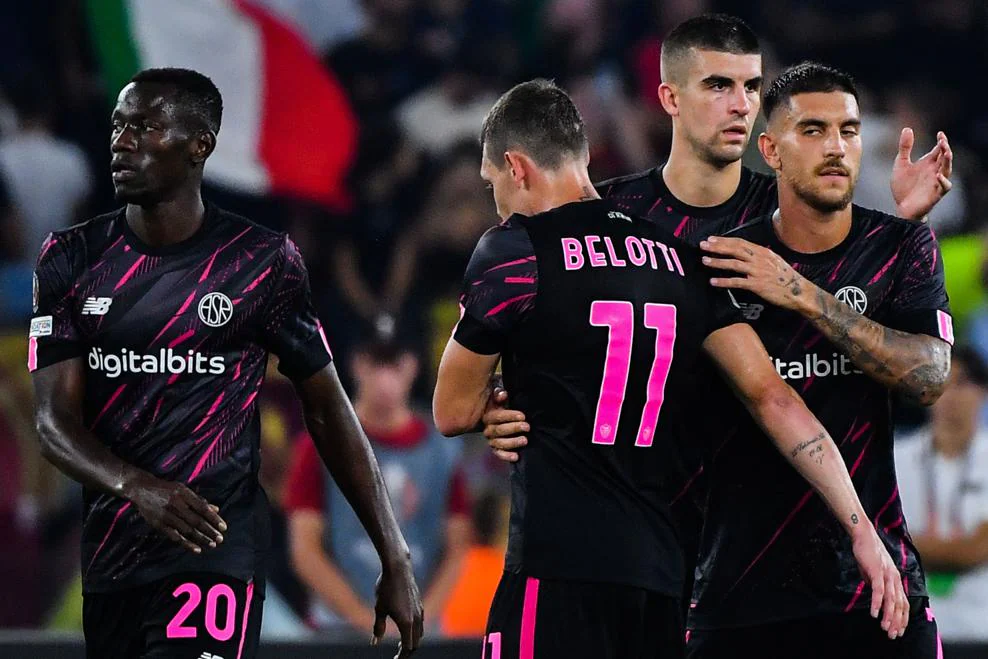 UEFA Europa u Europa Conference League bi 32 partita Helsinki v Roma ...