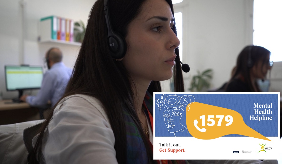 New 24 helpline launched for those with mental health problems - TVMnews.mt