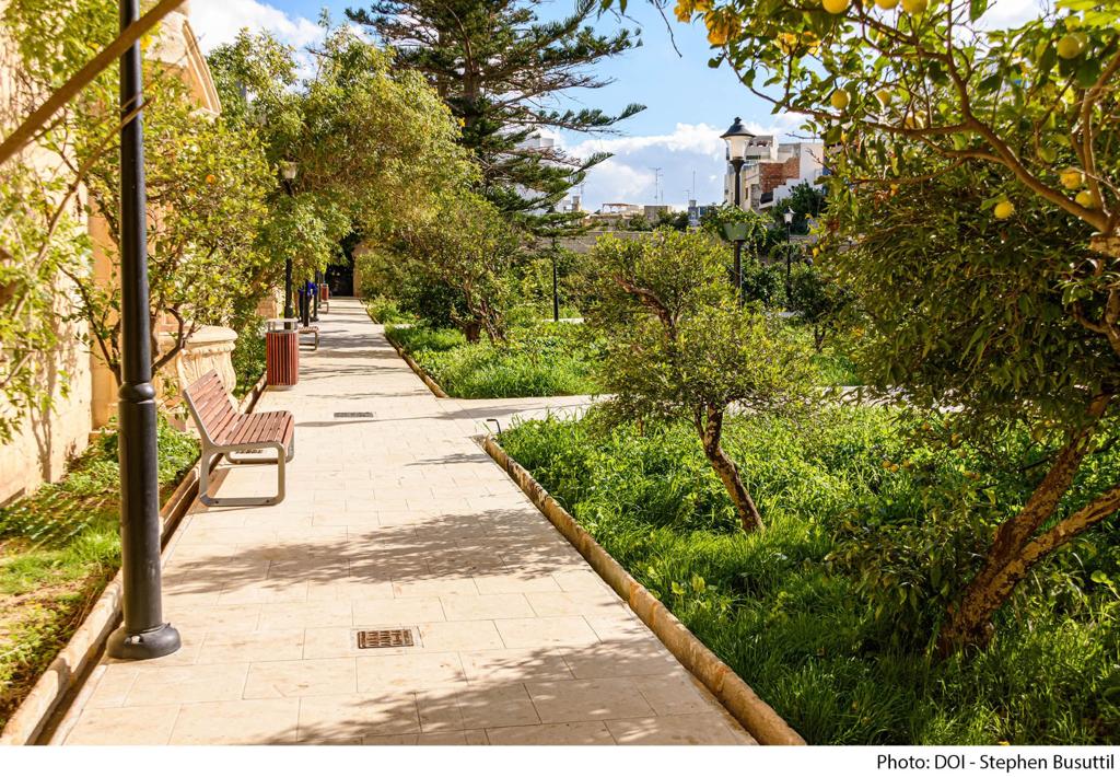 Part of formerly inaccessible area in Ġnien Romeo Romano now accessible ...