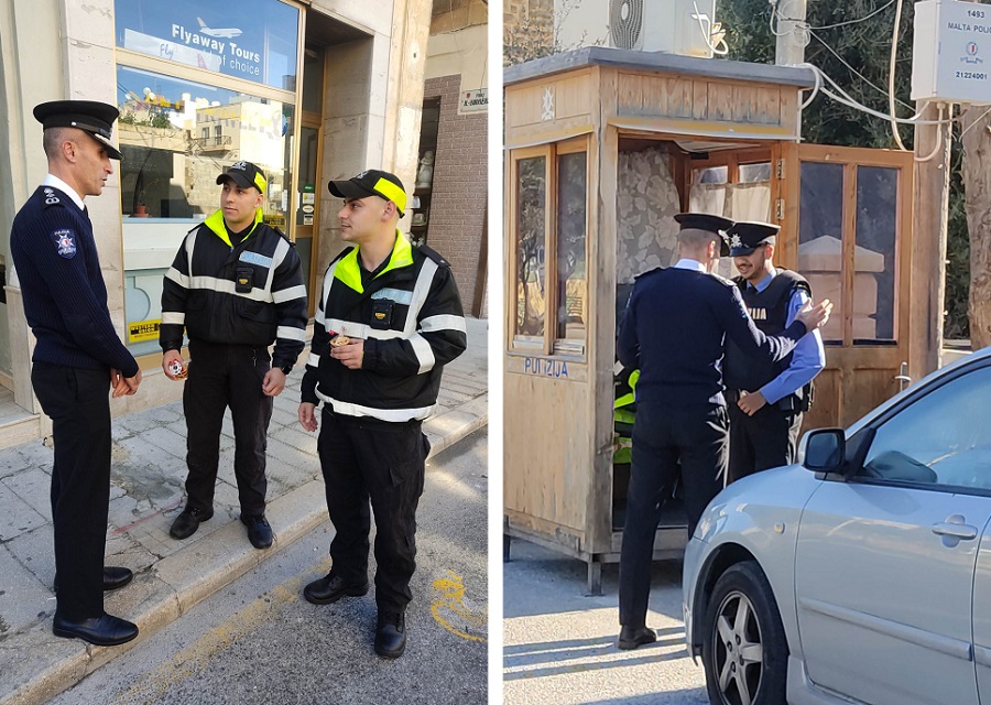 Police Commissioner visits officers on duty on Christmas Day - TVMnews.mt