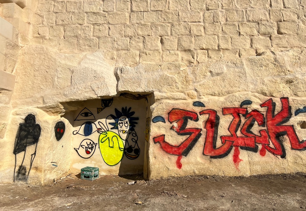 Two boys caught in the act vandalising Cottonera bastions - their ...