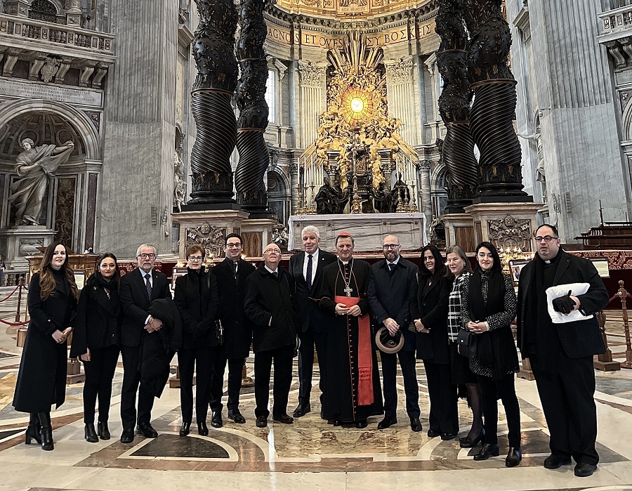 Cardinal Grech honoured by the Order of the Holy Sepulchre of Jerusalem ...