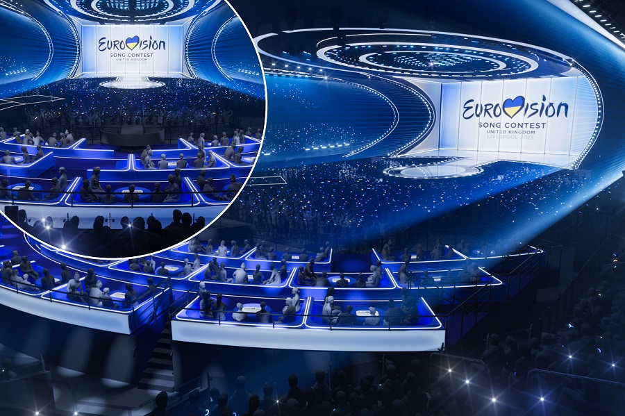 Watch: A first look at the Eurovision stage in Liverpool - TVMnews.mt