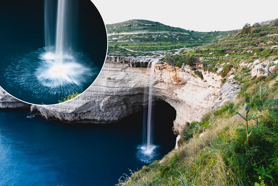 After the storm... a spectacular spring of water - TVMnews.mt