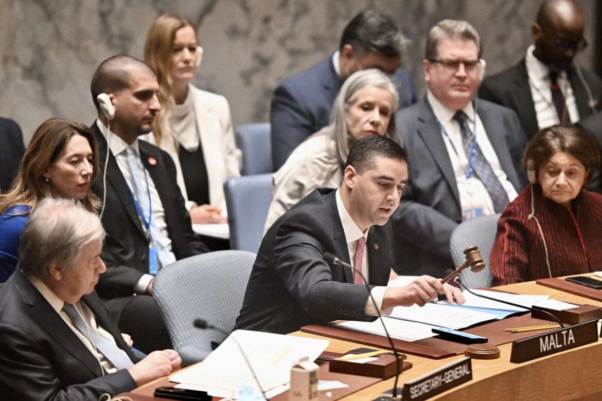 “A just and lasting peace is the only solution" – Minister Ian Borg at ...