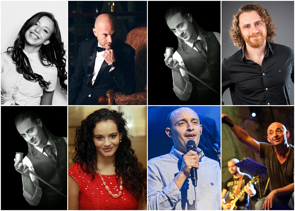 An astounding line-up of singers for rock classics of the 60's & 70's ...