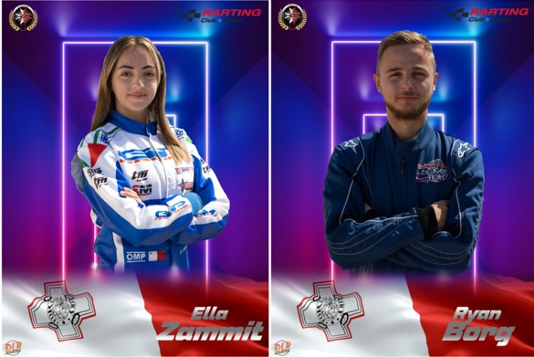 Ella Zammit u Ryan Borg fil-Kartsport Circuit Races - TVMnews.mt