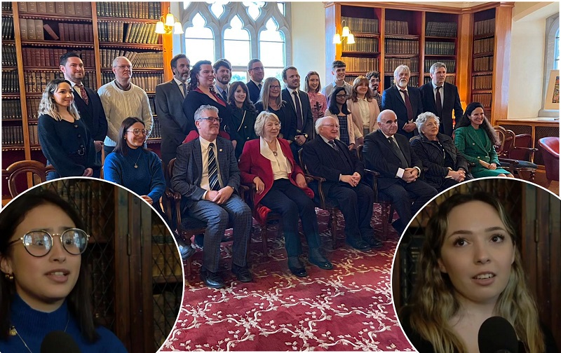 President Vella meets Maltese students studying in Ireland - TVMnews.mt