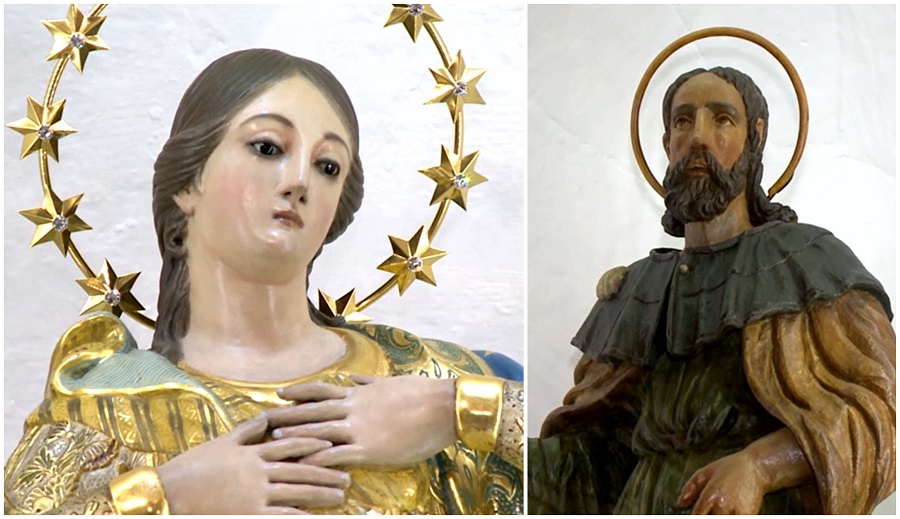 Restoration works completed on Immaculate Conception and St Rocco ...