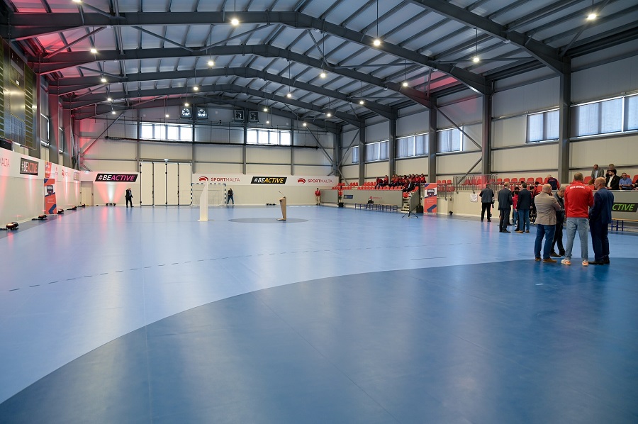 Handball pavilion inaugurated in Ħamrun - TVMnews.mt