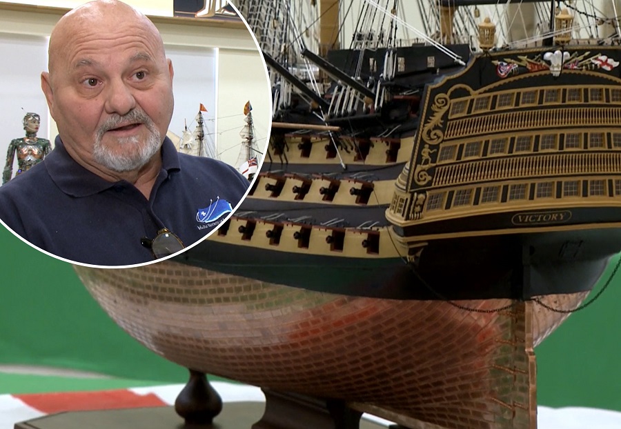 Watch: 'I spent 2,300 hours on a famous 19th Century ship' - model ...