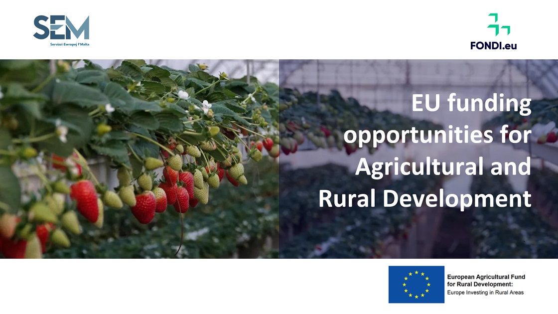 EU funding opportunities for Agricultural and Rural Development ...