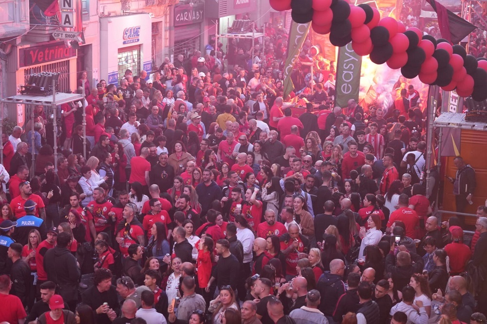 WATCH: Thousands of Hamrun supporters celebrate their 9th championship ...