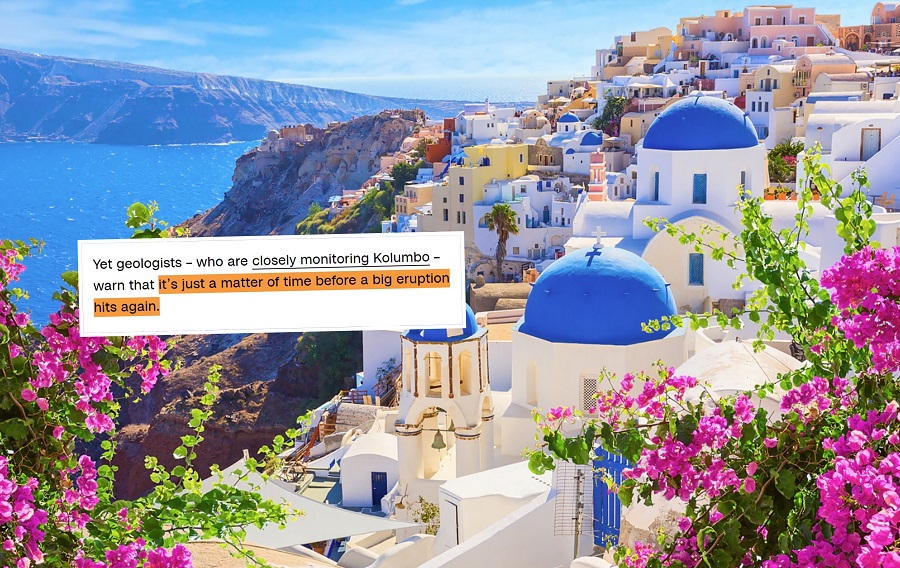 Geologists warn of Santorini destruction with volcano eruption - TVMnews.mt