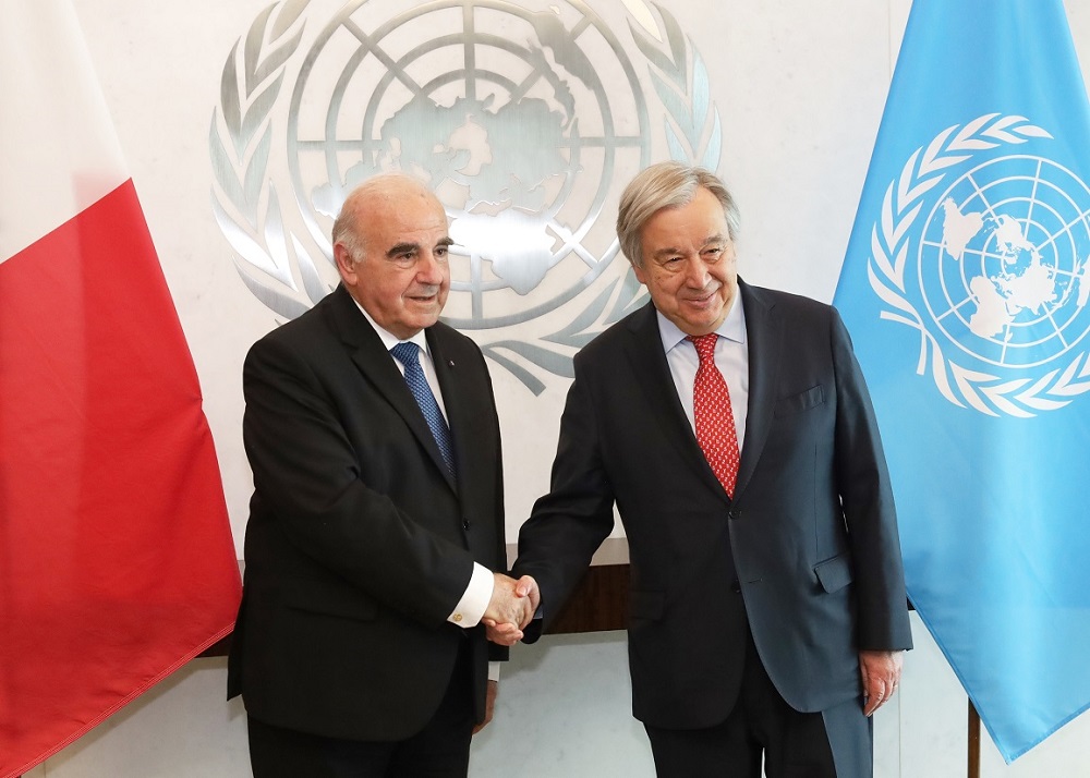 United Nations Secretary General praises Malta's work in the Security ...