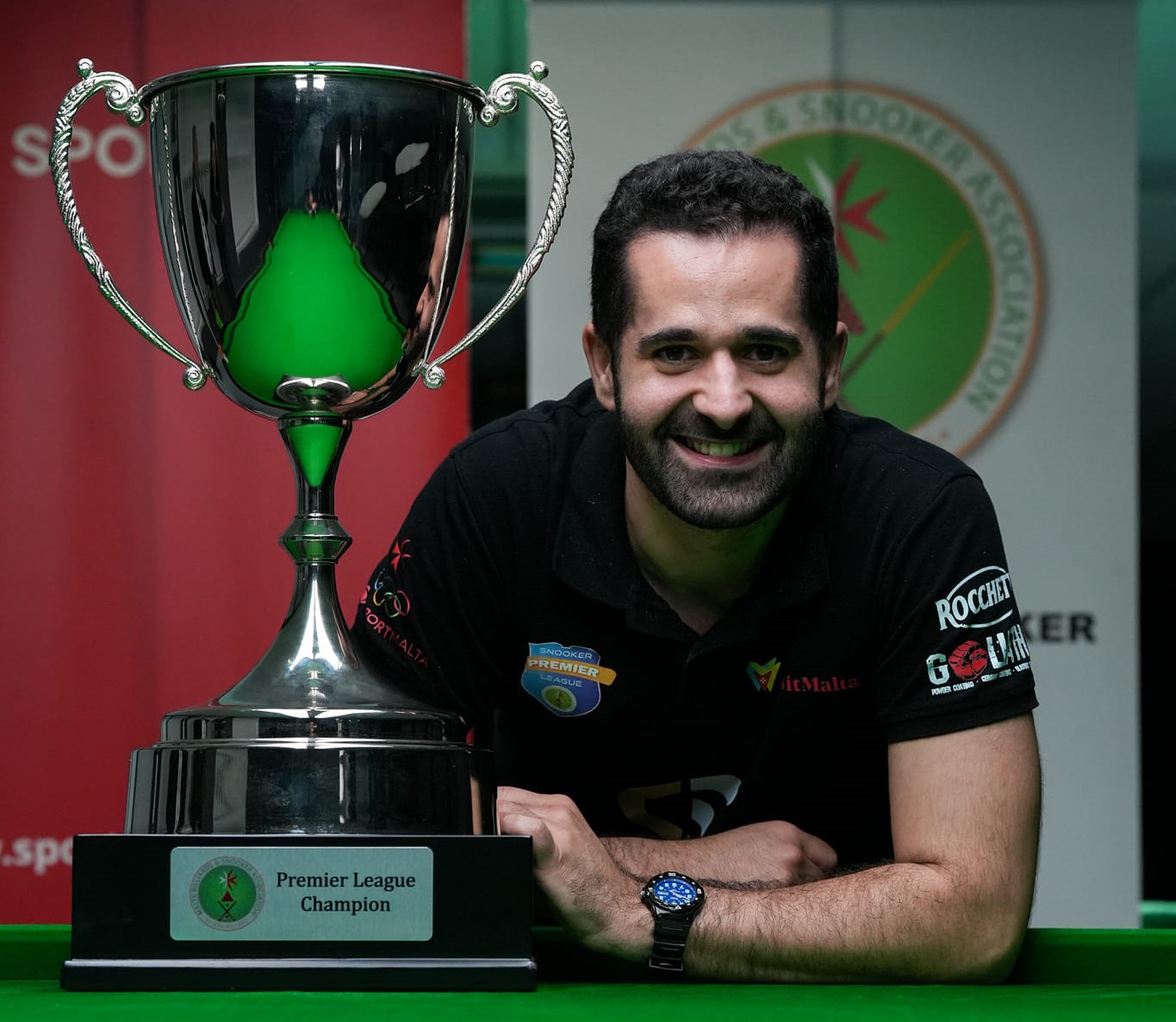 Iċ-Champion Nazzjonali tas-Snooker Aaron Busuttil fi triqtu lejn ...