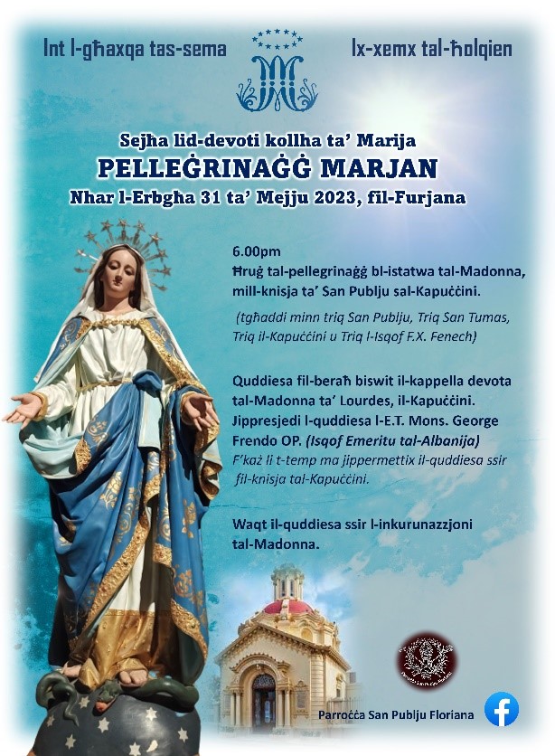 Il-Furjana tiċċelebra l-231 sena mill-konsagrazzjoni tal-Knisja ta' San ...