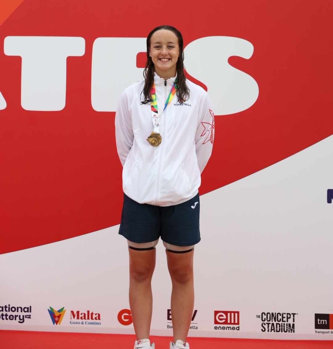 Victoria Balderacchi tirbaħ il-bronż fil-200m backstroke - TVMnews.mt