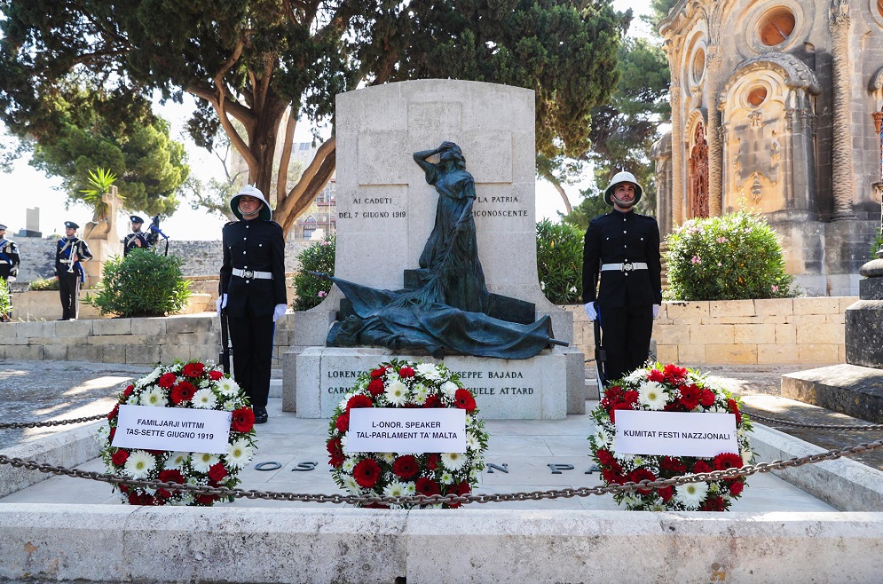 Malta tfakkar il-vittmi tas-Sette Giugno - TVMnews.mt