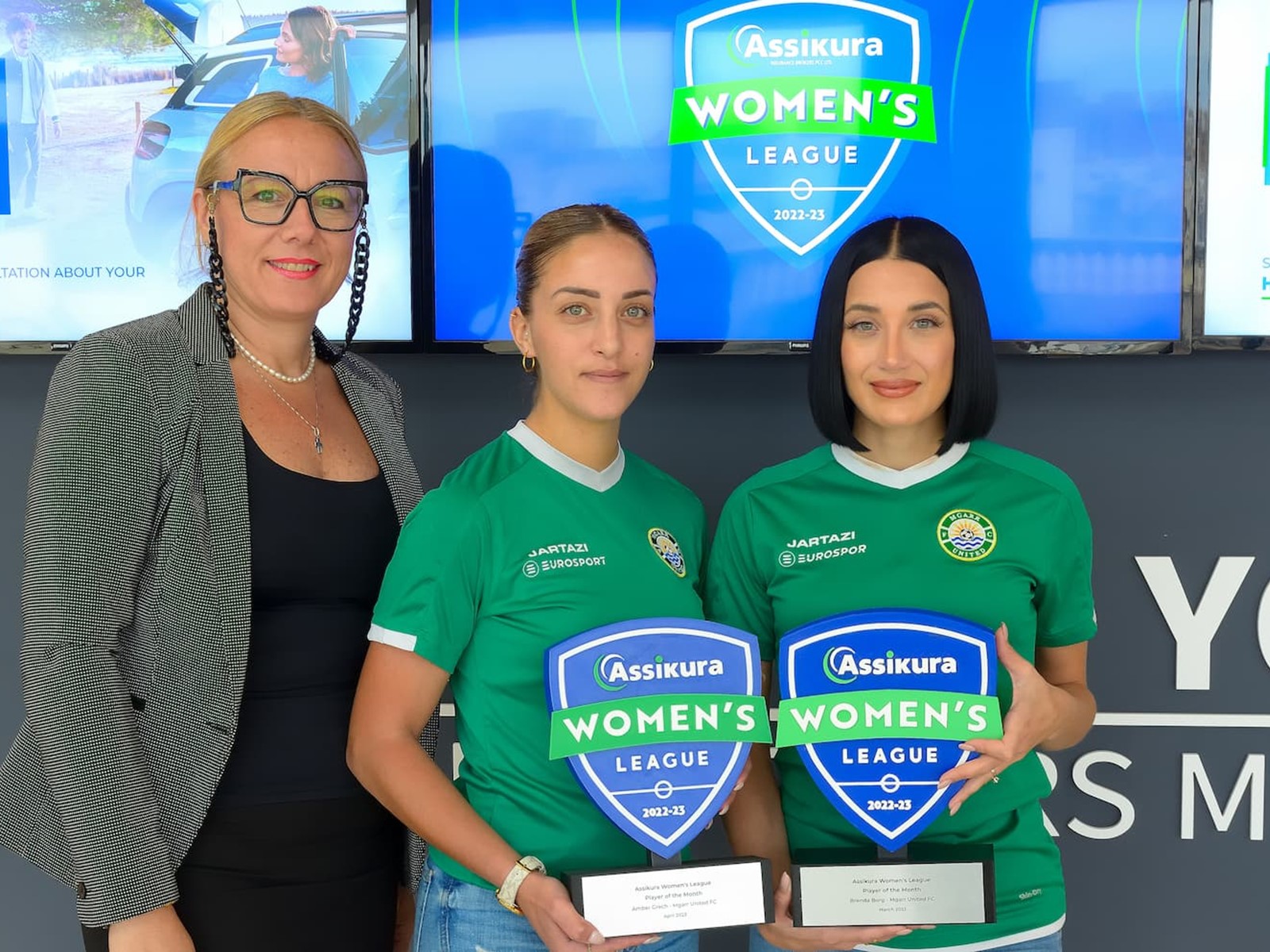 Żewġ plejers ta' Mġarr United jirbħu l-unur tal-plejer tax-xahar ...