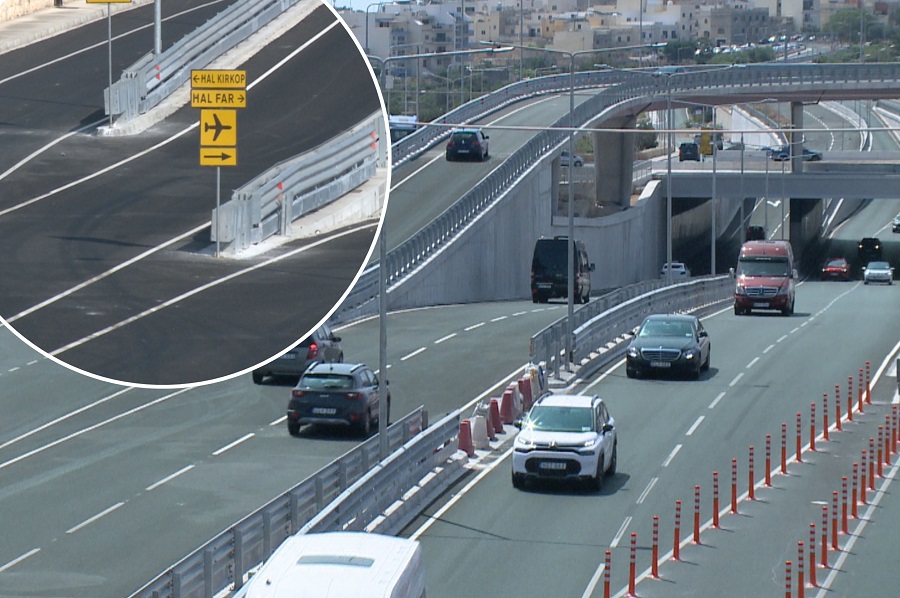 Two new flyovers in Aviation Avenue Luqa are now open - TVMnews.mt