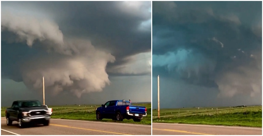 Watch: Big cloud with hurricane effect over US - TVMnews.mt