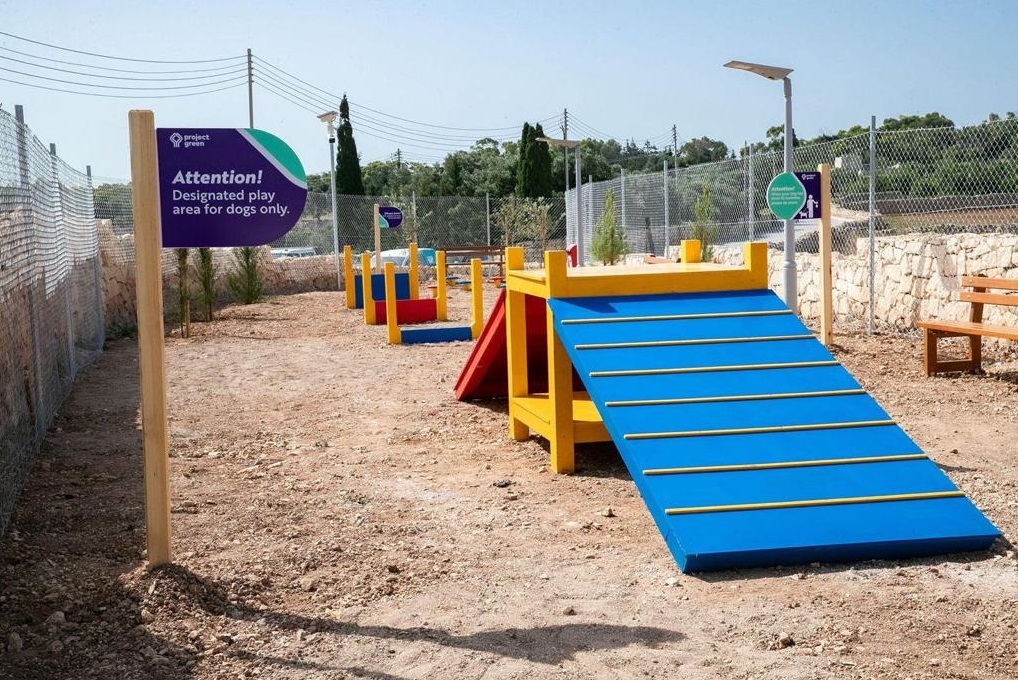 Abandoned site transformed into a dog park and new picnic area at Safi ...