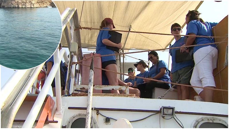 University students study the sea dynamics and maritime environment ...