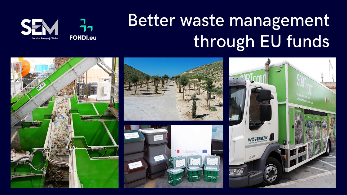 Better waste management through EU funds - TVMnews.mt