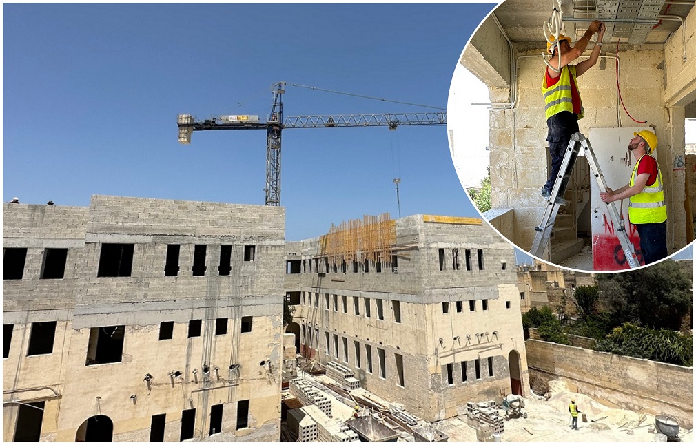 In September, students at Ħal Għaxaq will find a refurbished school at ...