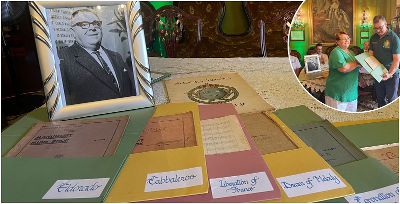 Maestro Giuseppi Ciappara's relatives pass on his music to the Pinto ...