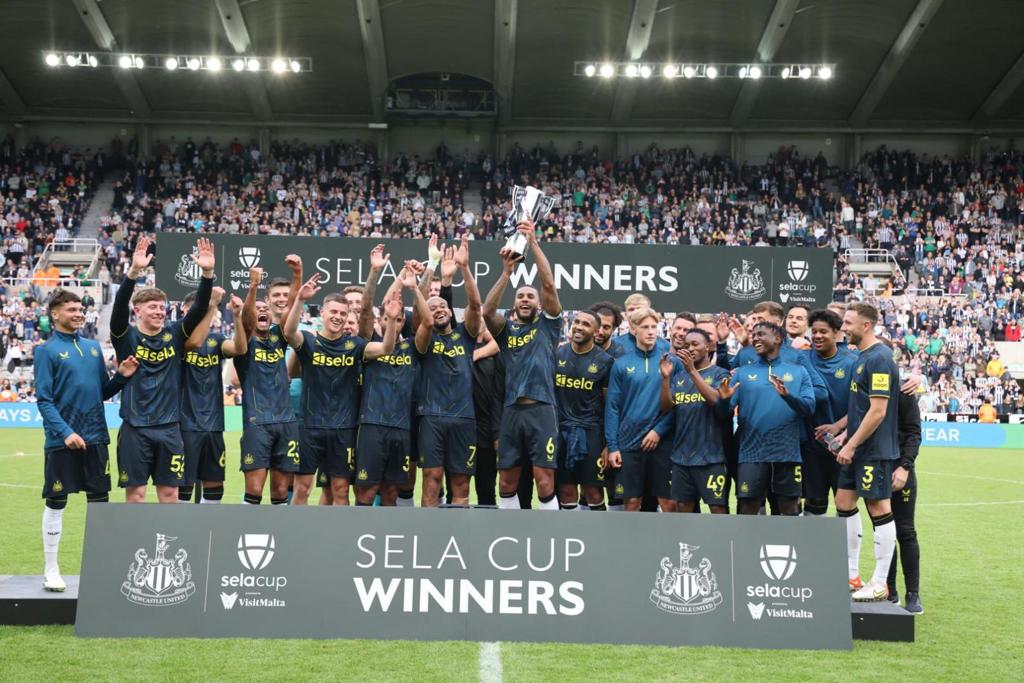 Newcastle Utd jirbħu s-Sela Cup presented by VisitMalta - TVMnews.mt