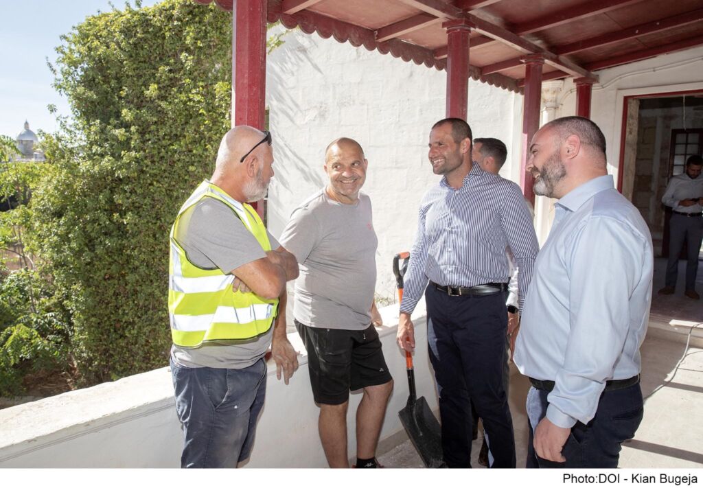 Villa Portelli in Kalkara being restored for the public to enjoy freely ...